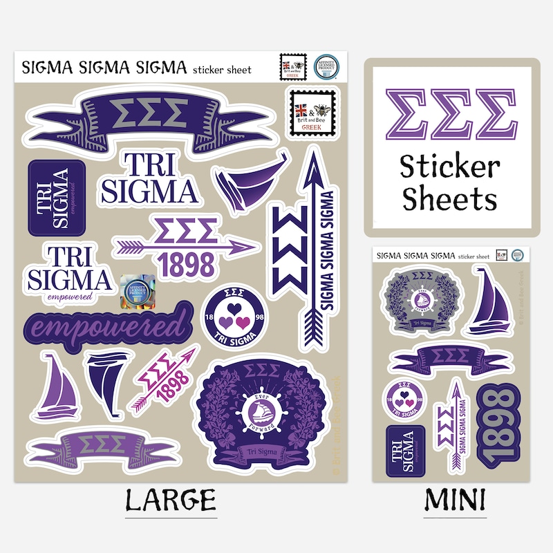 Sigma Sigma Sigma - Etsy