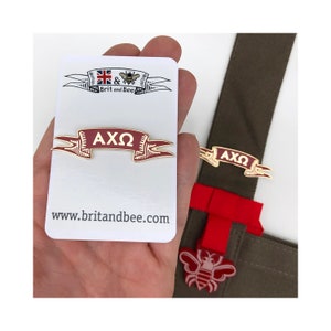 Alpha Chi Omega Sorority Pin - Etsy