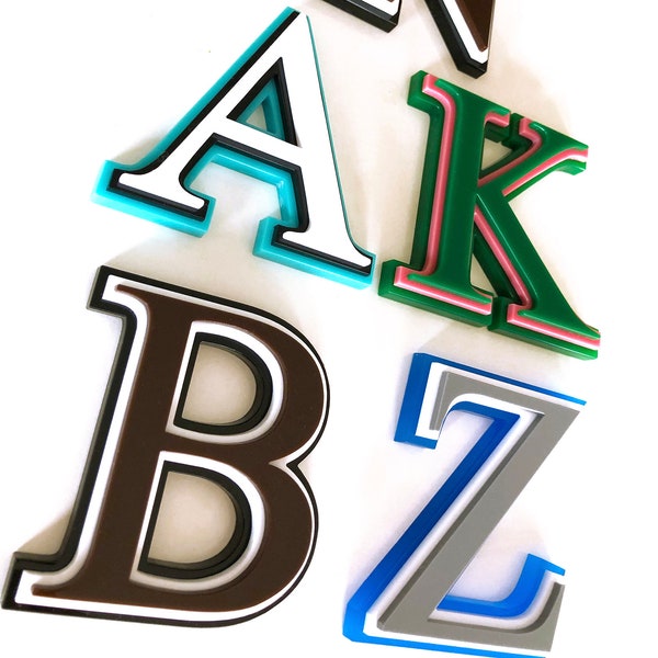 Acrylic Letters - Etsy