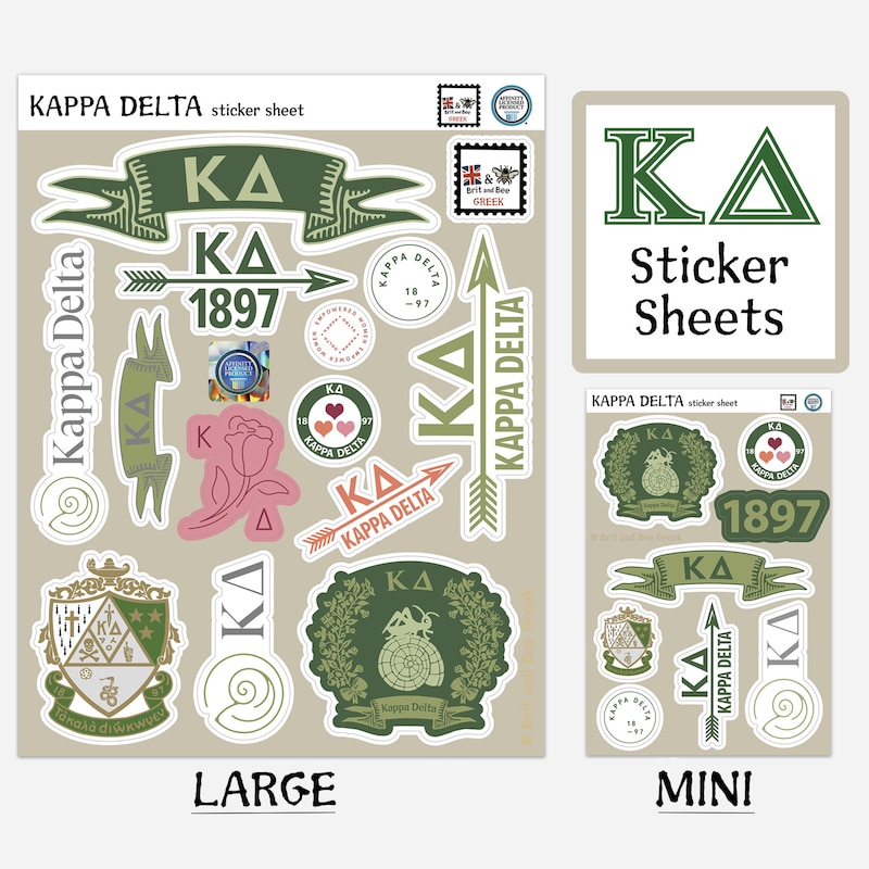 Kappa Delta Sorority Pack - Etsy