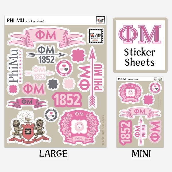 Phi Mu - Etsy