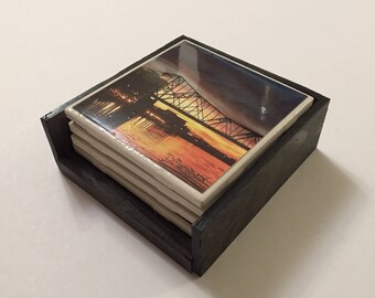 Coaster holder | Etsy