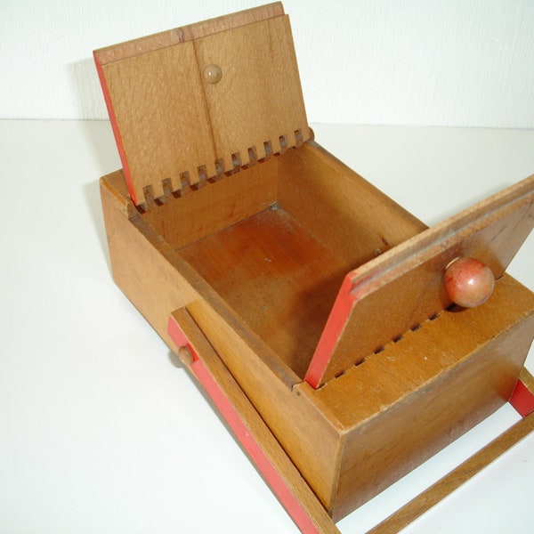 Wooden Sewing Box - Etsy UK