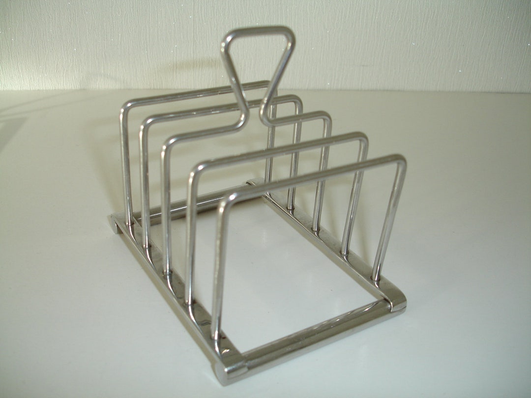 Olde Hall 4 Slice Toast Rack Stainless Steel Old Hall Four Slot Metal ...