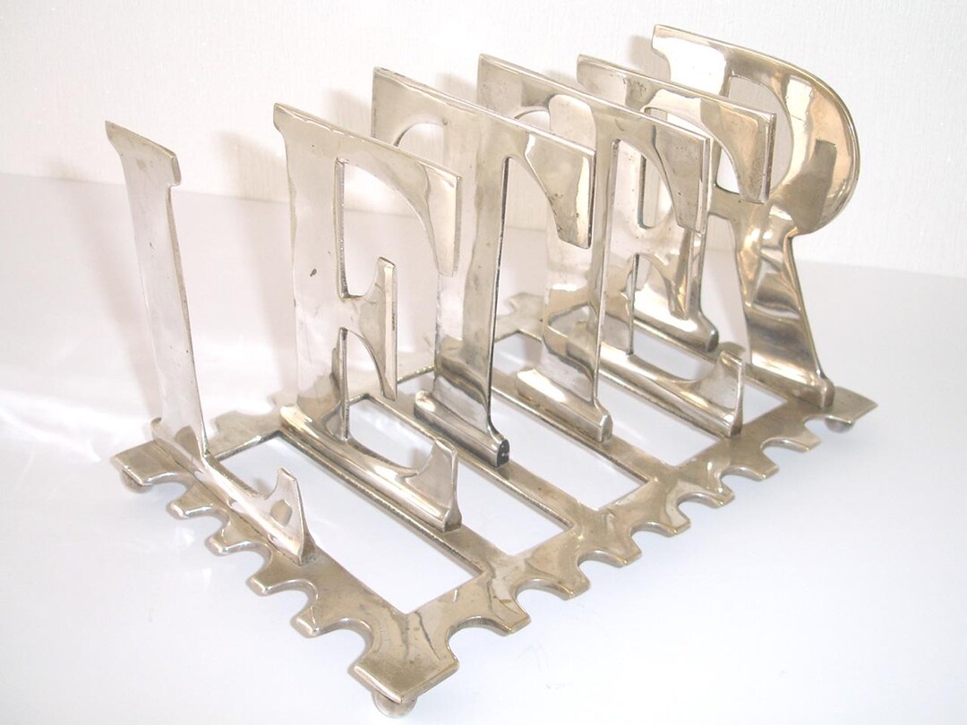 Letter Rack Desk Tidy Silver Large - Etsy