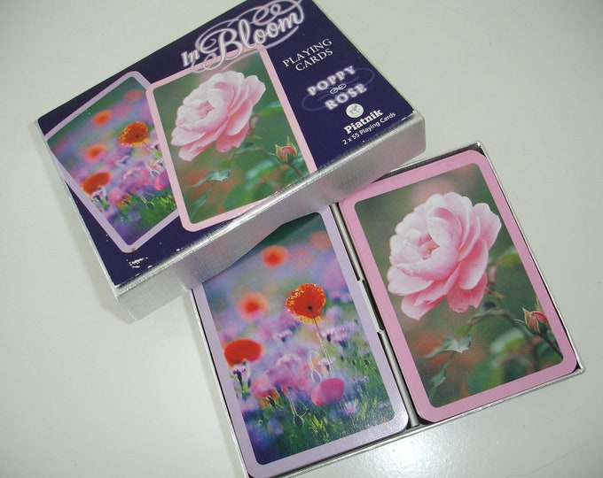 Vintage Playing Cards Double Deck Bridge Pack With Jokers and Bridge ...