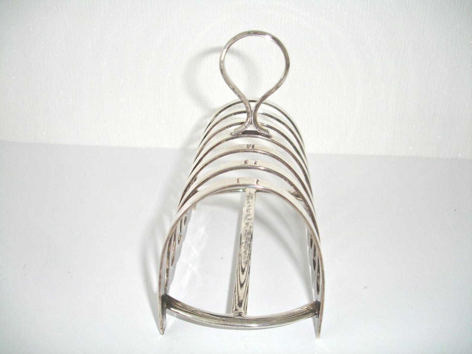 Toast Rack Silver Plated Antique 6 Slice Toastrack / Six Slot Letter ...