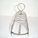 Toast Rack Silver Plated Antique 6 Slice Toastrack / Six Slot Letter ...