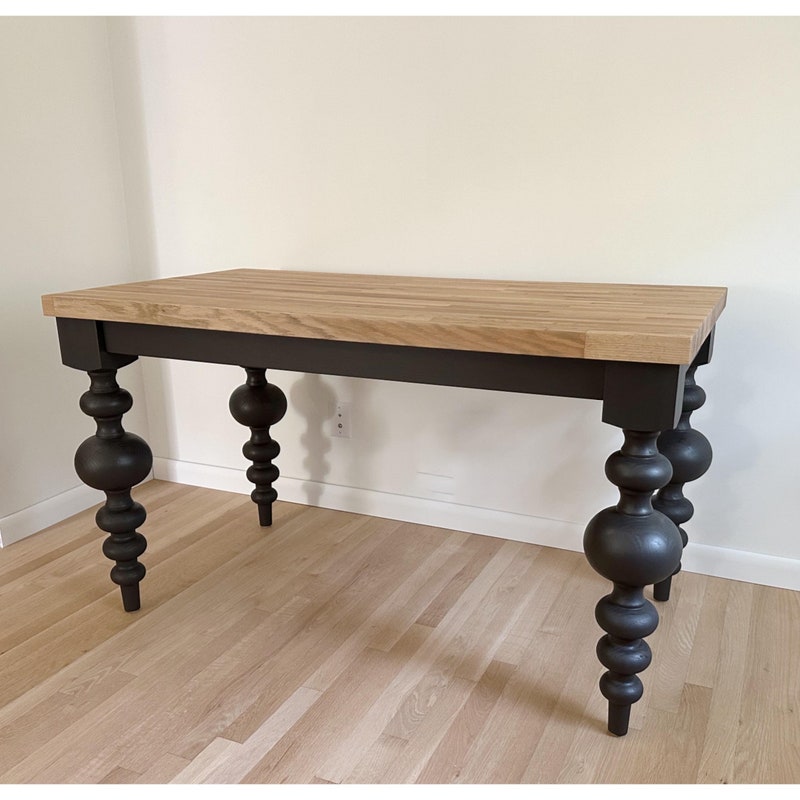 Butcher Block Table - Etsy