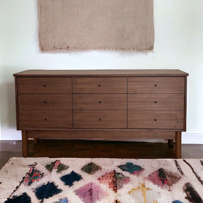 Walnut Dresser - Etsy