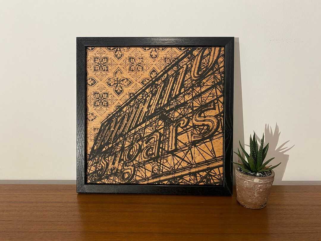 Domino Sugars Sign, Framed Silk Screen Print, Baltimore Maryland (BALT ...