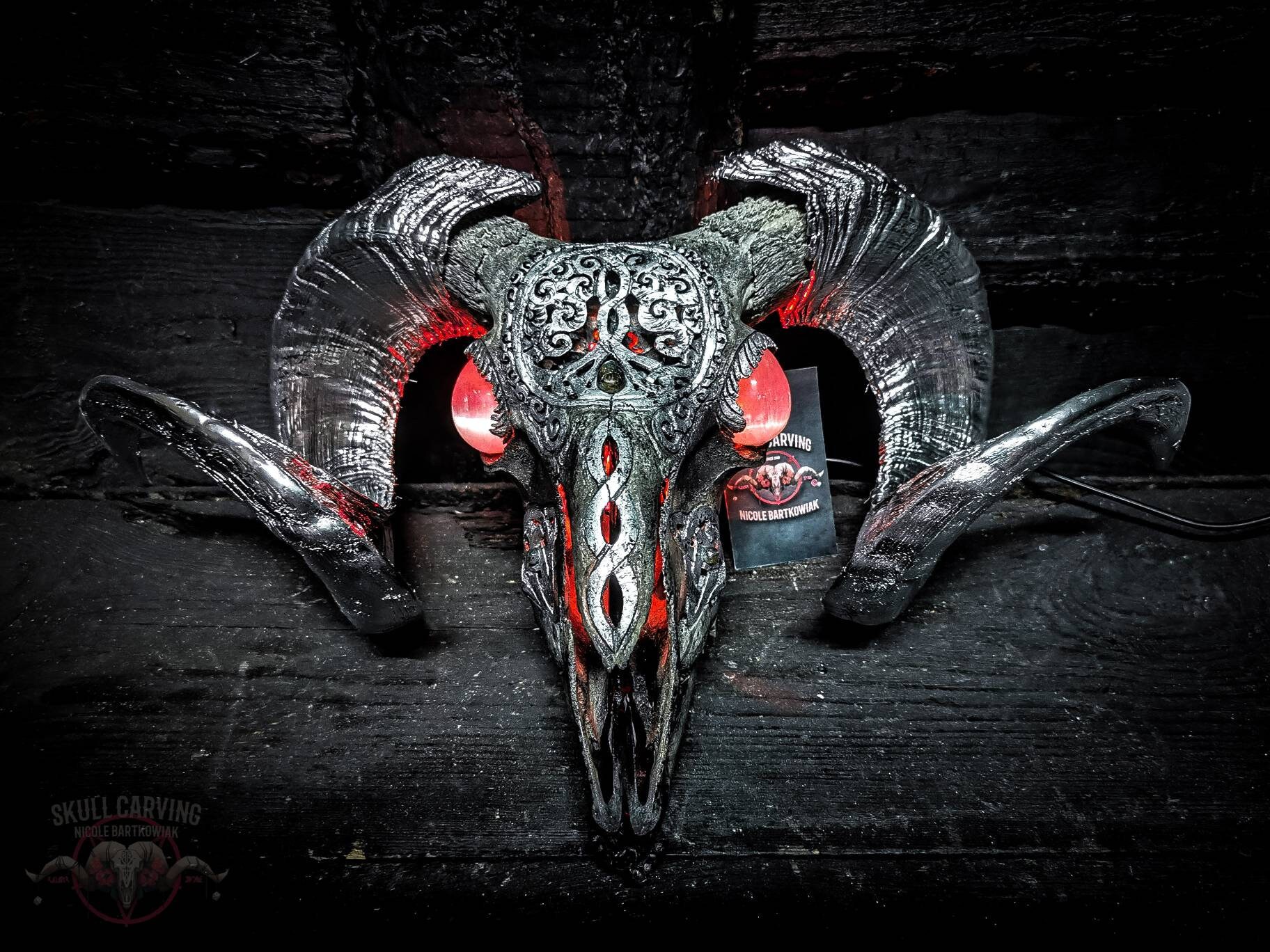 Sheep Skull Wallpaper