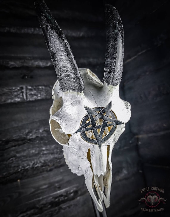 Satanic Goat Skull
