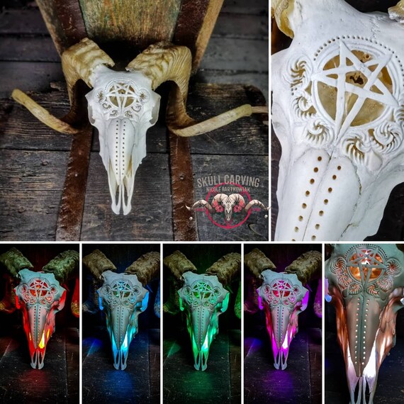 Evil Ram Skull
