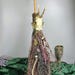 Handmade Witch Broom With Roe Deer Skull, Dried Flowers & Antlers - Etsy