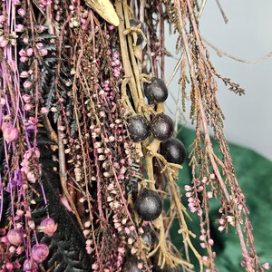 Handmade Witch Broom With Roe Deer Skull, Dried Flowers & Antlers - Etsy