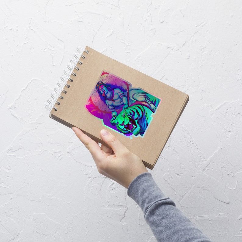 Kali Holographic Sticker - Etsy