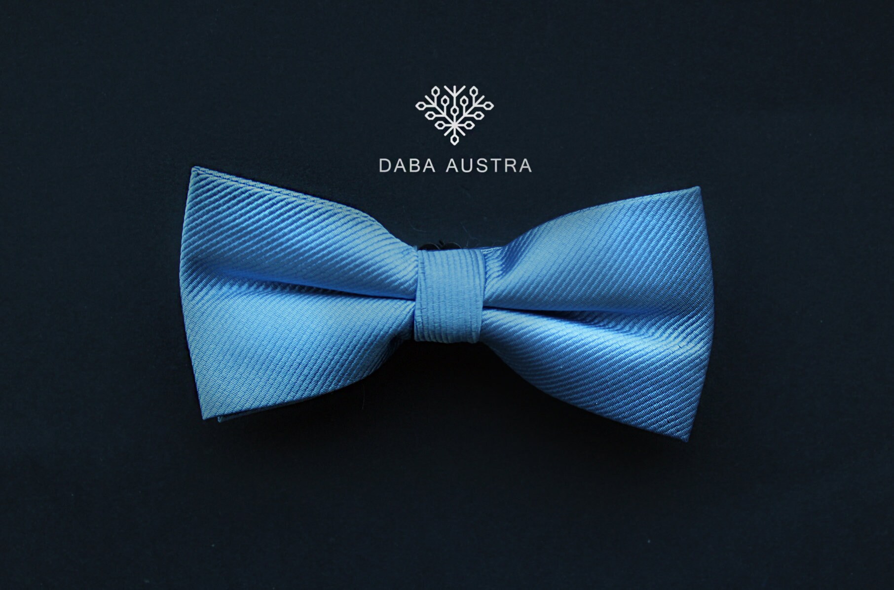 Dusty Blue Pre-tied Bow Tie, Steel Blue Wedding Bow Tie, Light Blue Bow Tie, Blue Adjustable Bow ...