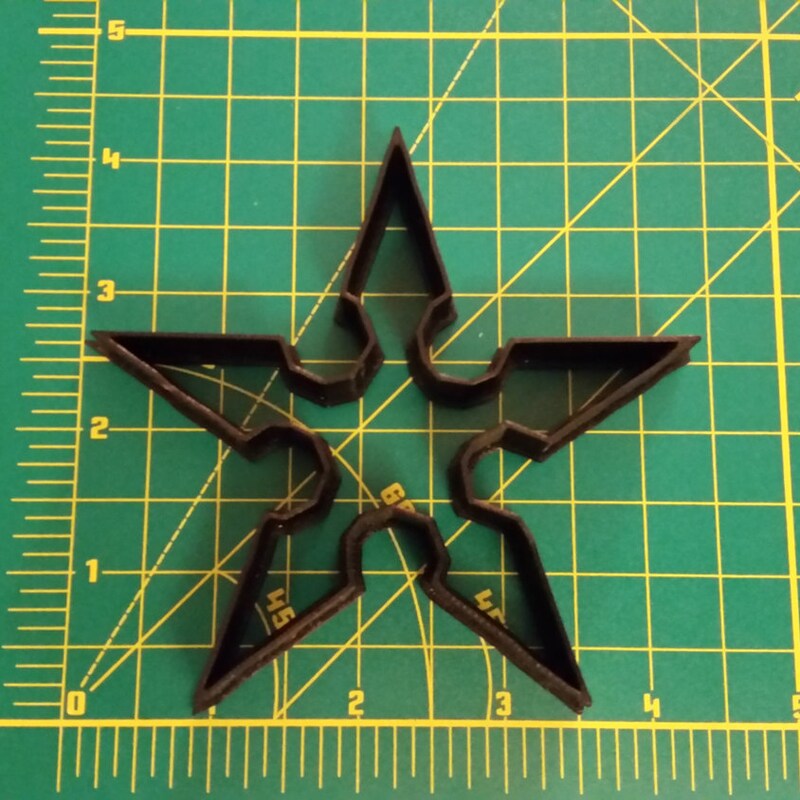 Ninja Star Cookies - Etsy