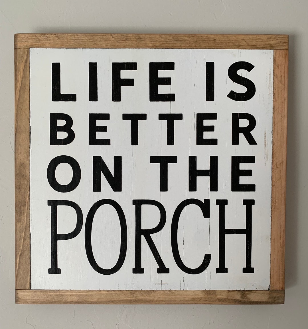 12x12” Life is Better Sign - Etsy