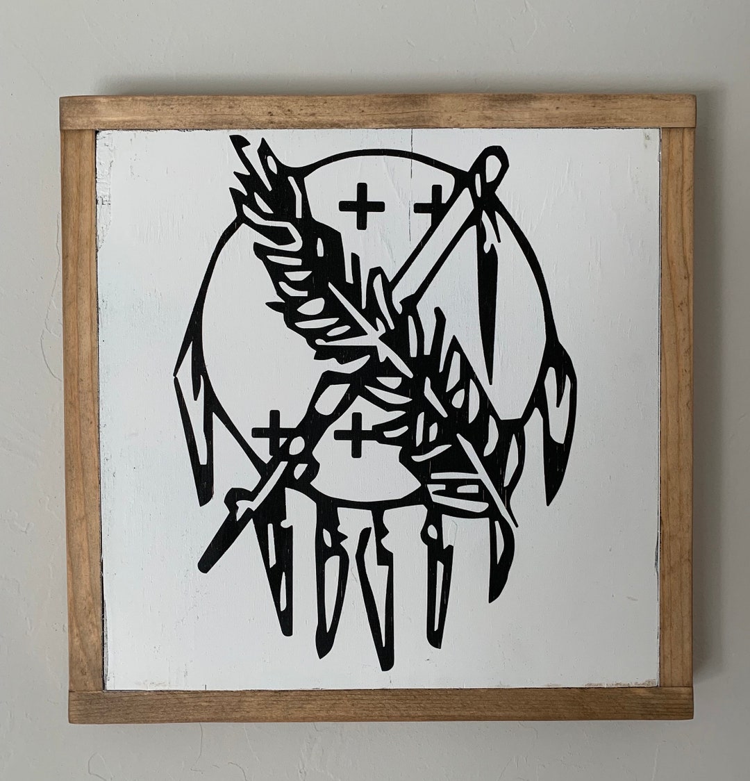 12x12” Oklahoma Shield Sign - Etsy