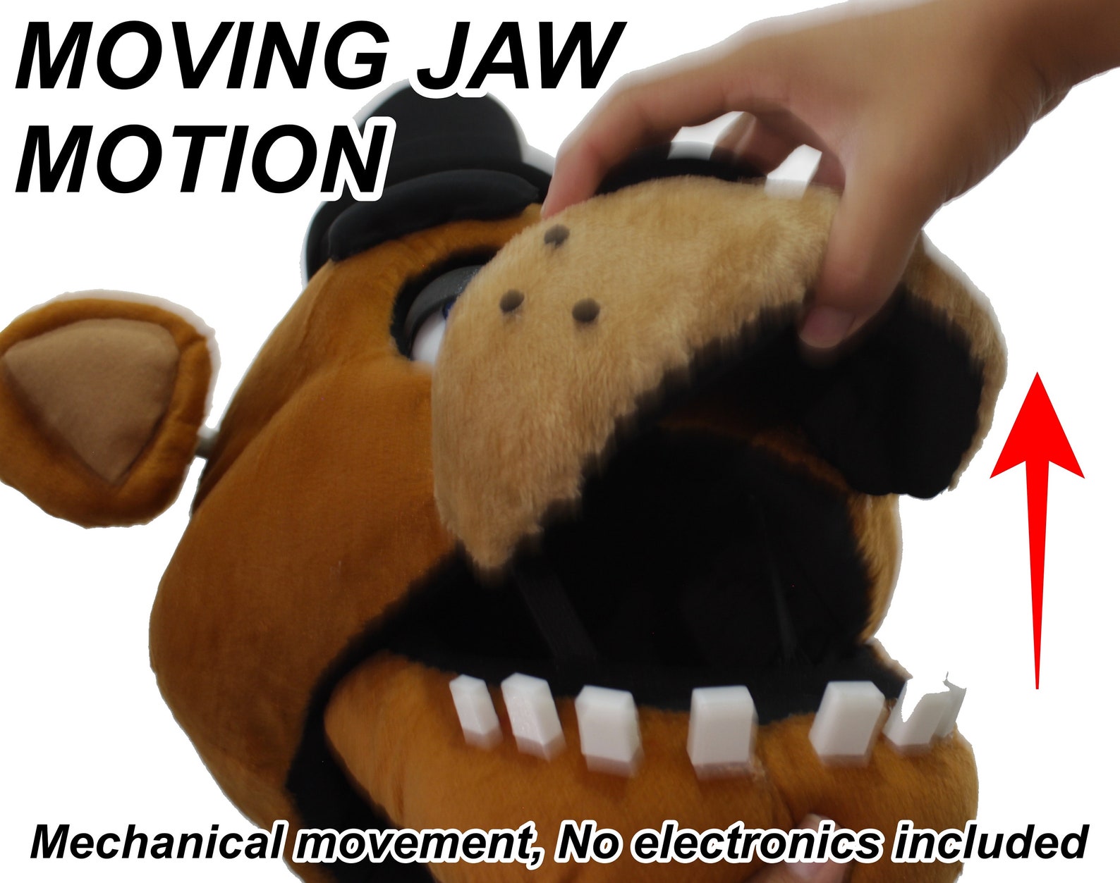 Animatronic Inspired Cosplay Fursuit Head Videogame-like no Electronics ...