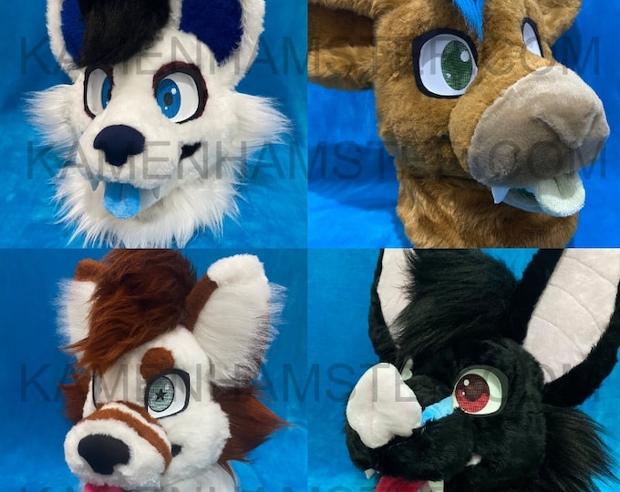 Fursuit Head COMMISSION FULL - Etsy