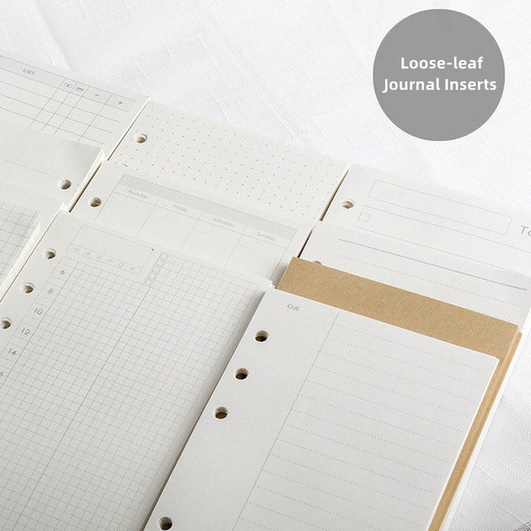 A5 Planner Inserts - Etsy