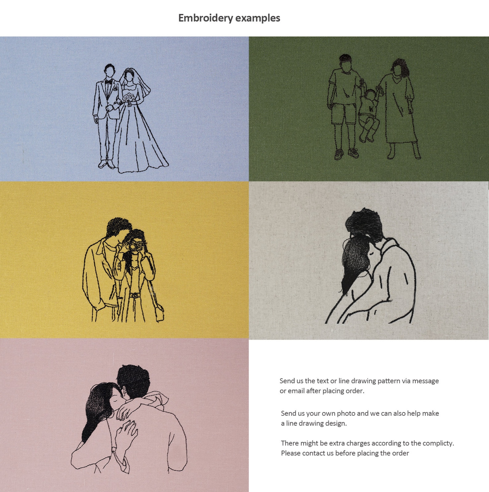 Personalized Embroidered Scrapbook Album Minimalist Handmade - Etsy