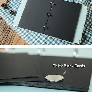 Blue Cover Handmade Menu Book, Ring Binder Restaurant Menu, Bakery Menu ...