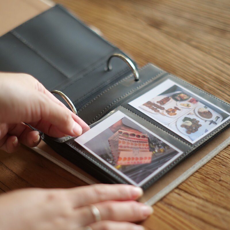 Instax Mini Photo Album Personalized. 3 Inch Slip in Photo - Etsy