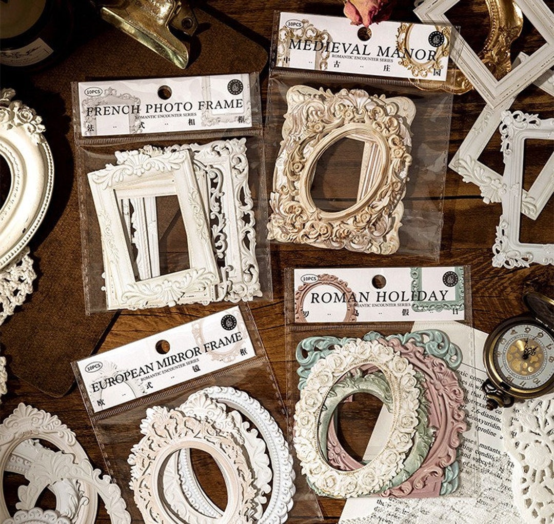 European-style Hollow Embossed Photo Frame Kit Special-shaped Frame ...