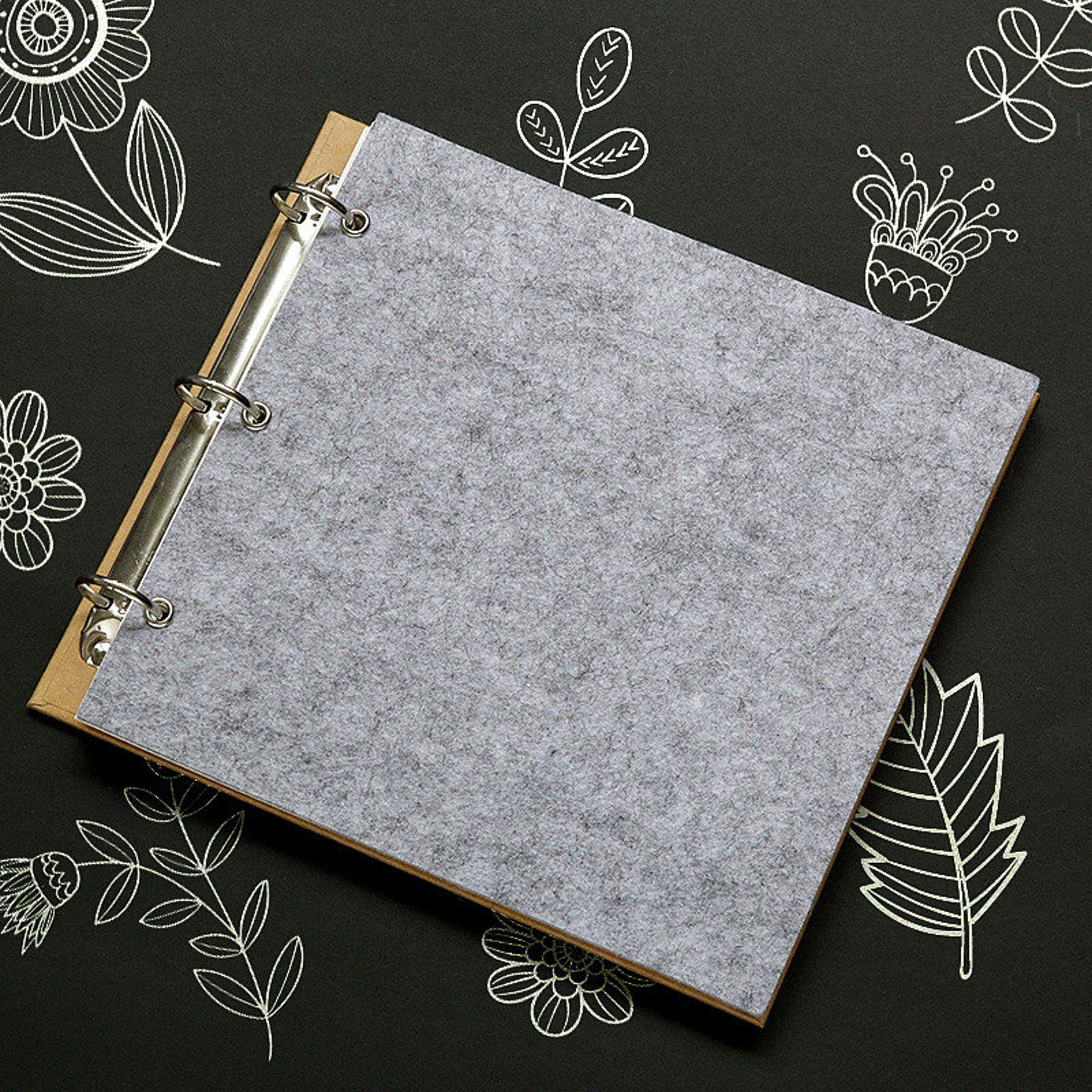 Felt Cover Scrapbook Album. Journal and Notebooks. Memory | Etsy