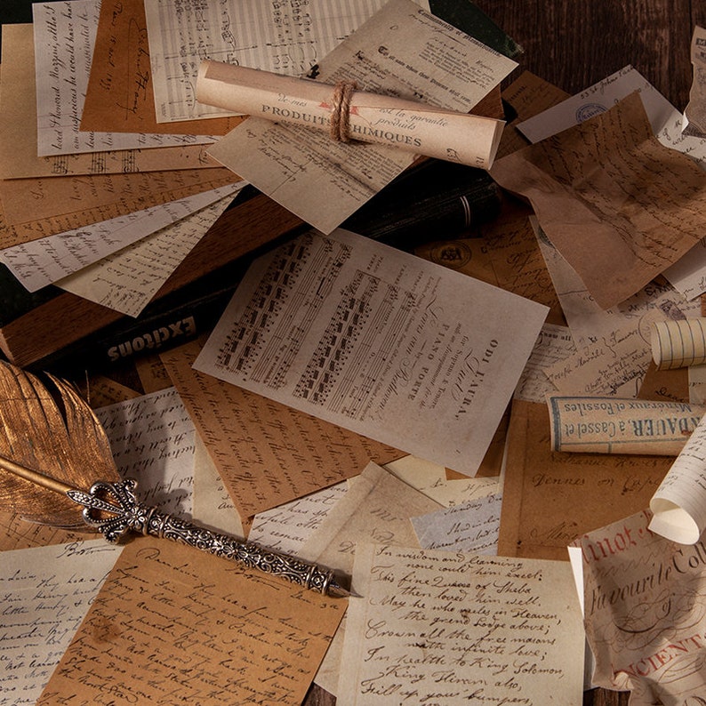 Vintage Scrapbooking Ephemera Junk Journal Kit Tickets - Etsy