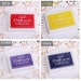 15 Colors Multipurpose Water-based Pigment Ink Pad. Ink Pad for Rubber ...