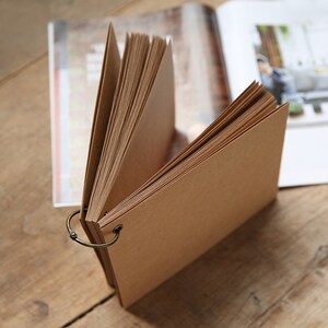 A5 100 Pages Scrapbook Album / Wedding Guestbook / Sketch Book ...