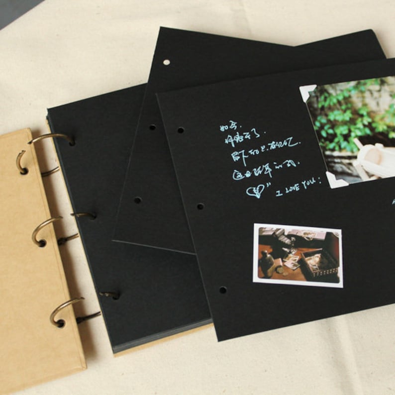 A4 Scrapbook Photo Album 40 Page. Wedding Scapbook. Sketch - Etsy Australia