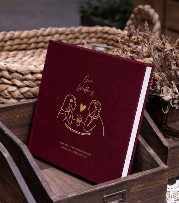 Personalized Large Square Photo Scrapbook Album 11x | Etsy