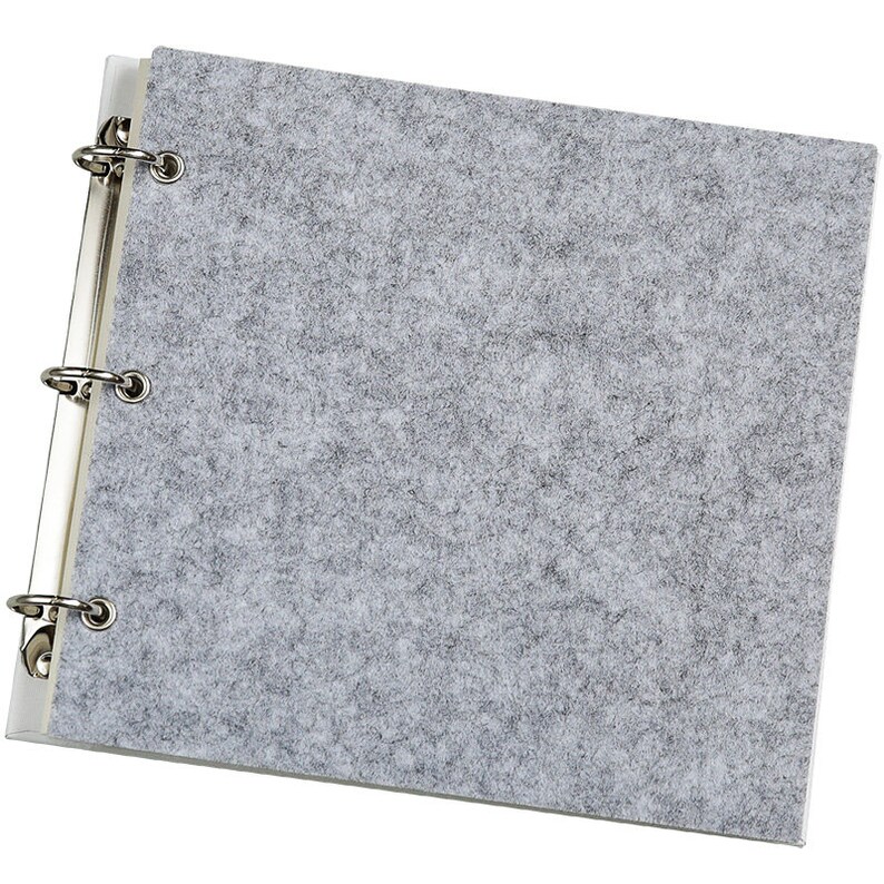 Felt Cover Scrapbook Album. Journal and Notebooks. Memory - Etsy