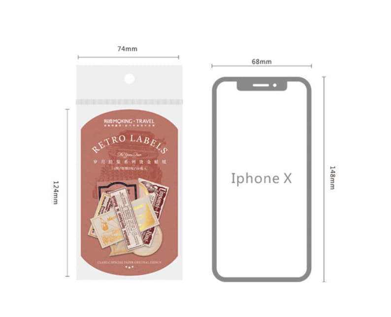 Vintage Gold Foil Stickers and Labels Pack 30 Pc Collage Kit - Etsy