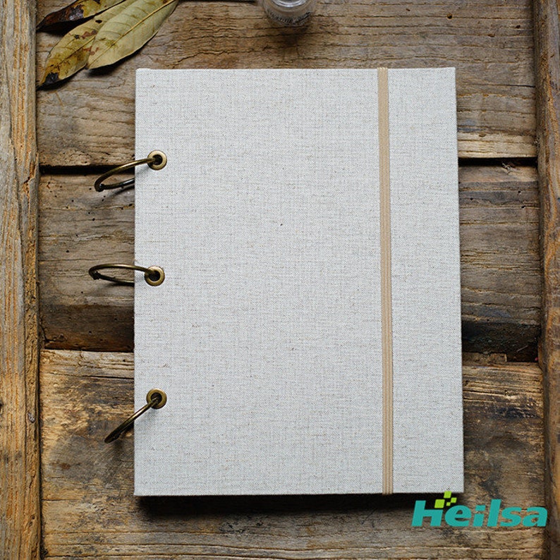 Extra Large Ring Binder Photo Album 76 Pages Kraft