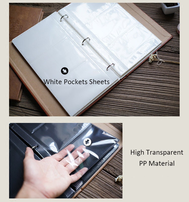 Pocket Photo Albums 3x5 Sleeves. Photo Memory Book. Family | Etsy