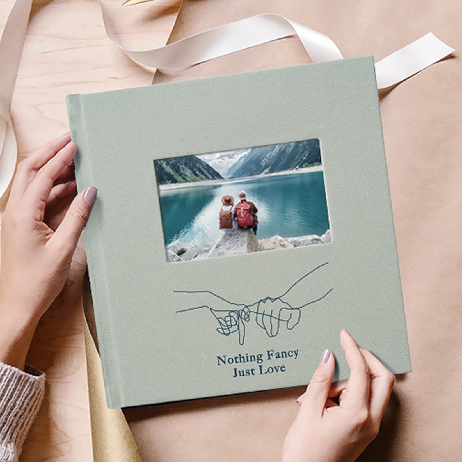 Personalized Large Square Photo Scrapbook Album 11x - Etsy