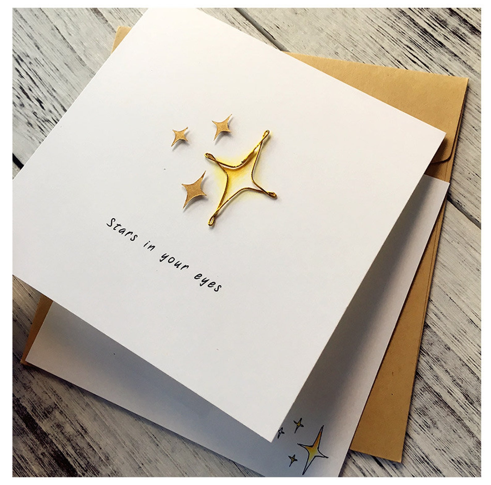 Sun Moon Star Greeting Cards and Envelopes Personalized Anniversary ...