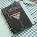 Blue Cover Handmade Menu Book, Ring Binder Restaurant Menu, Bakery Menu ...