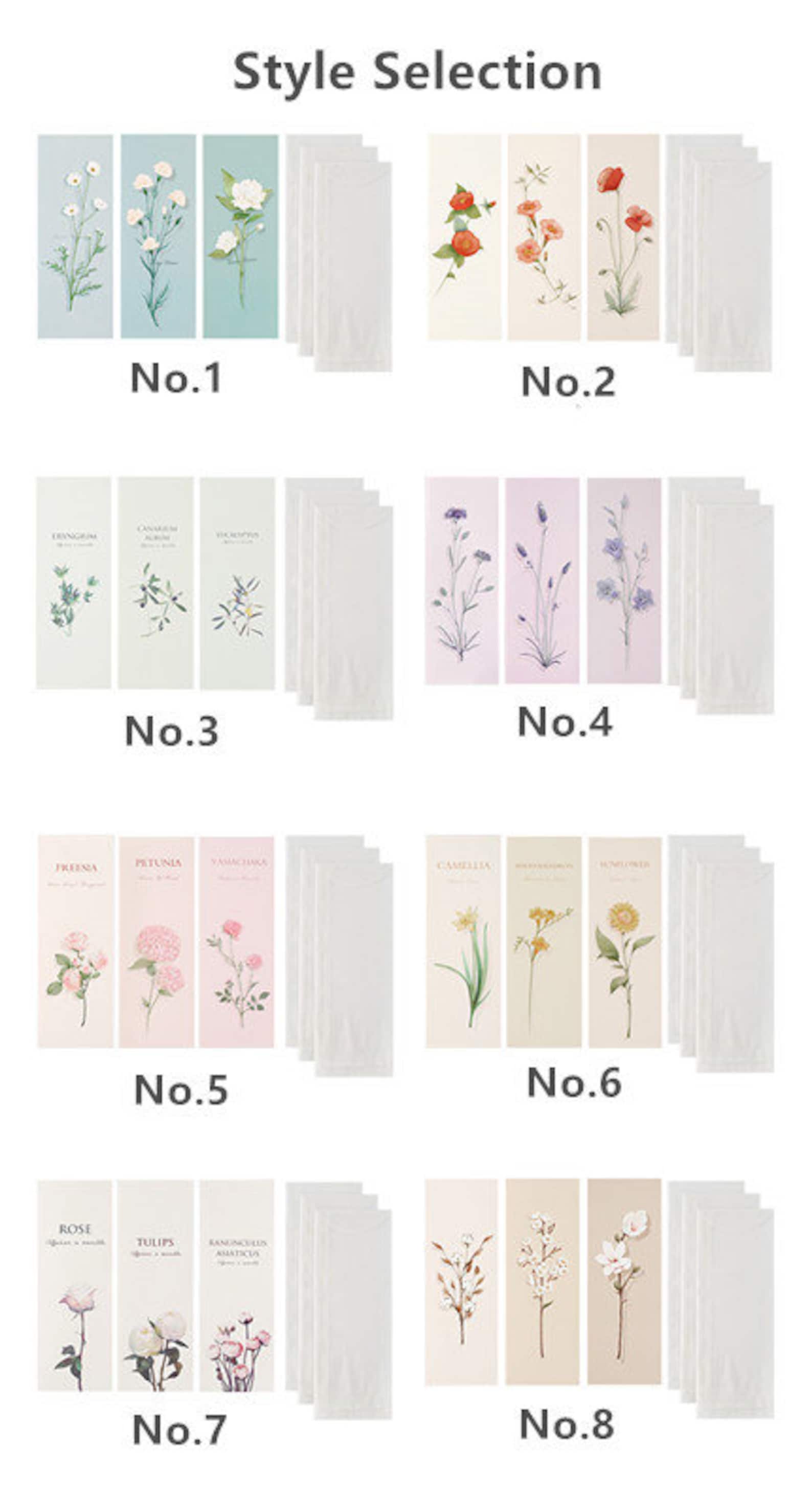 Floral Letter Writing Set Garden Stationery Kit Creative - Etsy