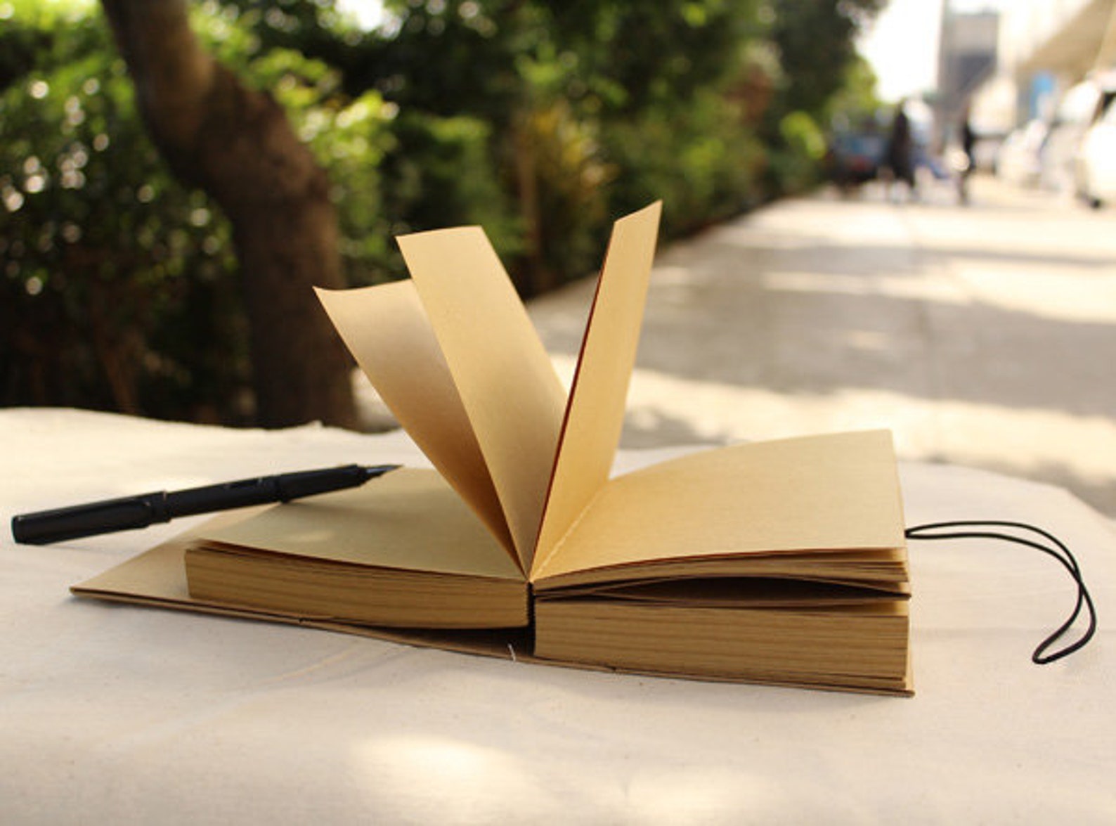 Thick Kraft Brown Paper Notebook Blank Notebook Journal - Etsy