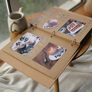 Handmade Restaurant Menu Book, Bakery Menu, Wedding Scrapbook, Wine ...