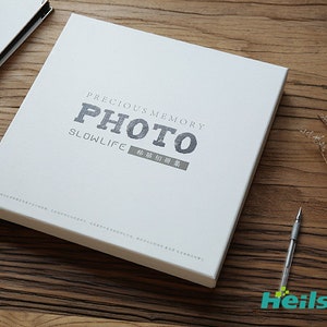 13'' Large Pocket Scrapbook Album. Ribbon Photo Album. Wedding ...