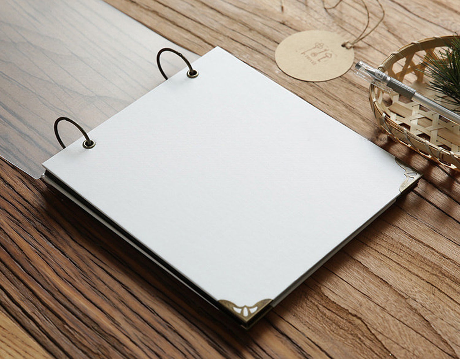 Ring Binder Scrapbook Album. Ribbon Album. Handmade Photo - Etsy